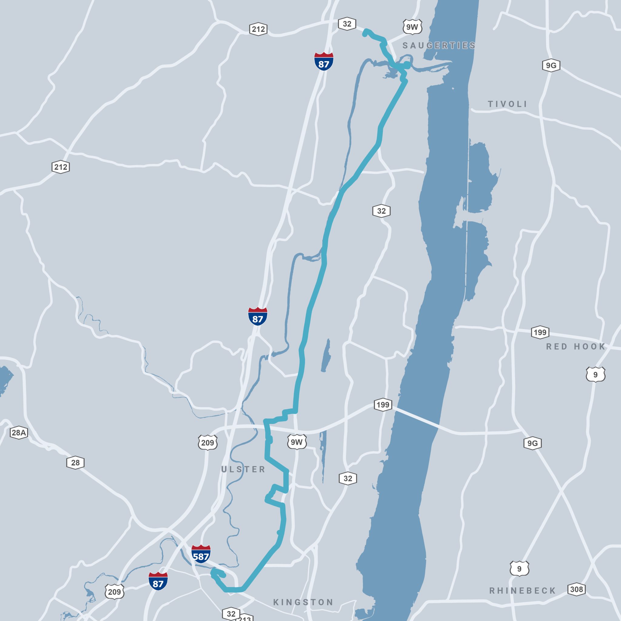 KS (Kingston/Saugerties) Route – UCAT